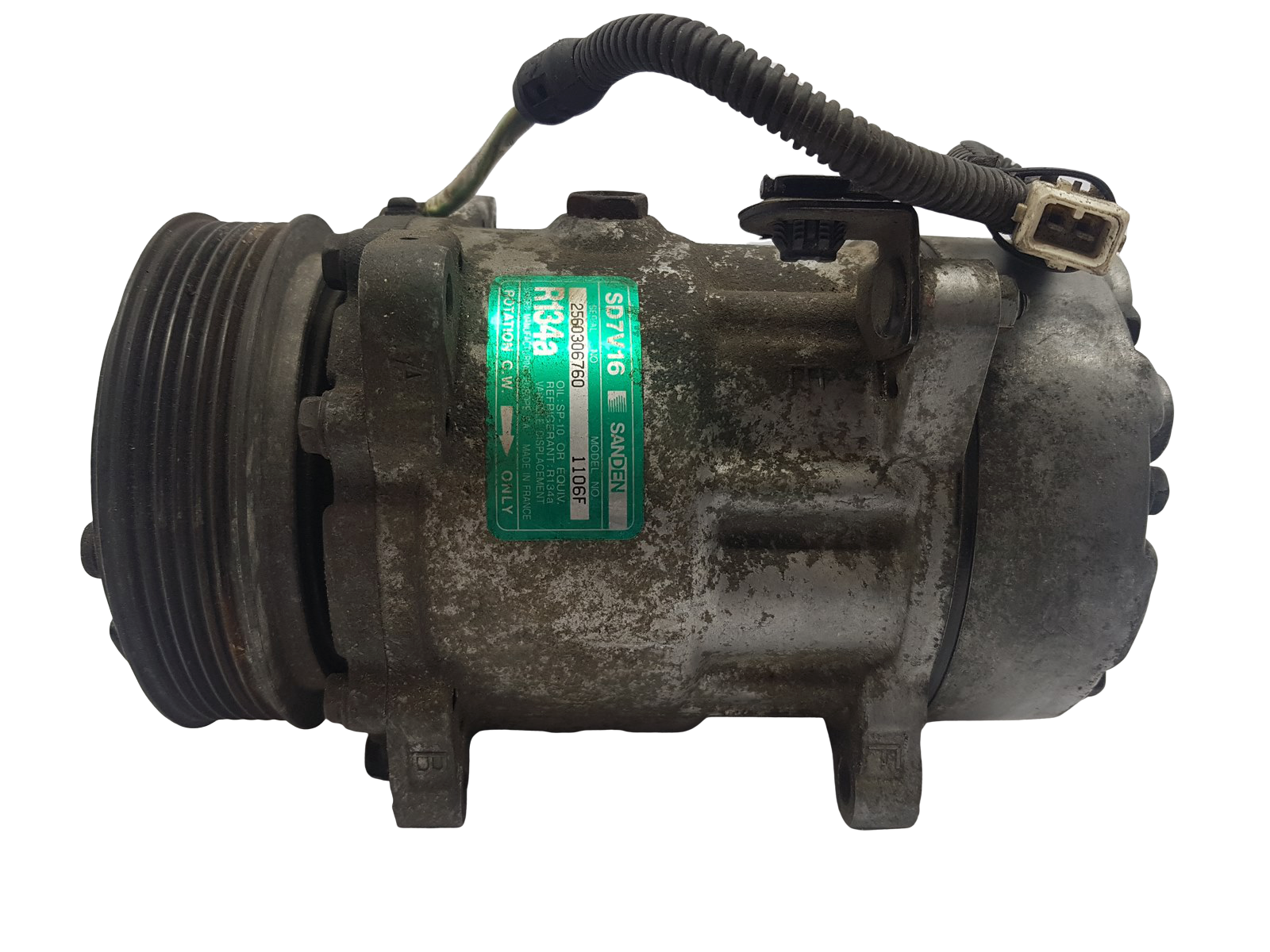 Air Con Compressor/Pump Citroen Peugeot SD7V16 1106F Sanden 7097