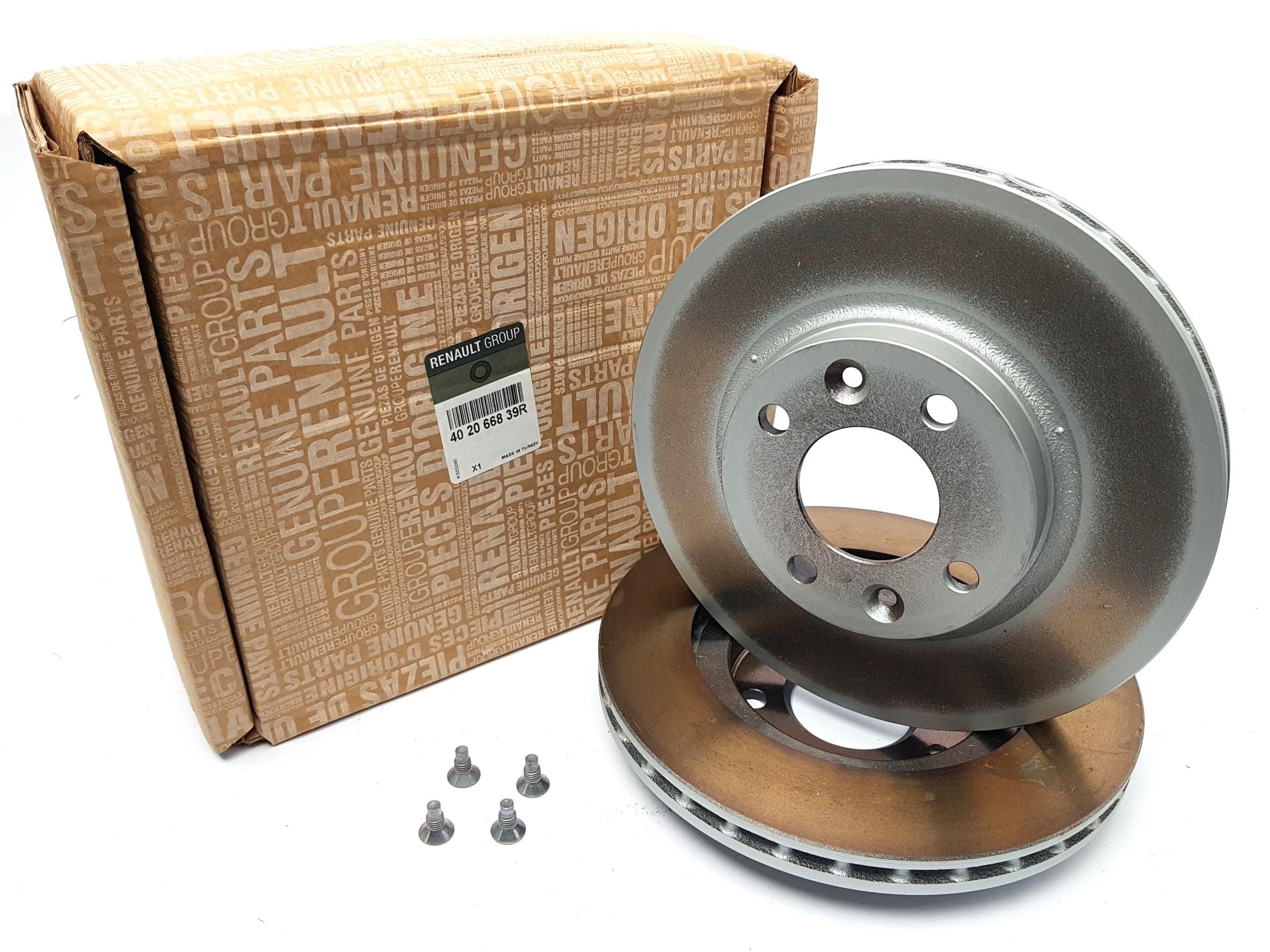 Brake Disc Front New Original Renault Clio IV 402066839R 402063166R ...