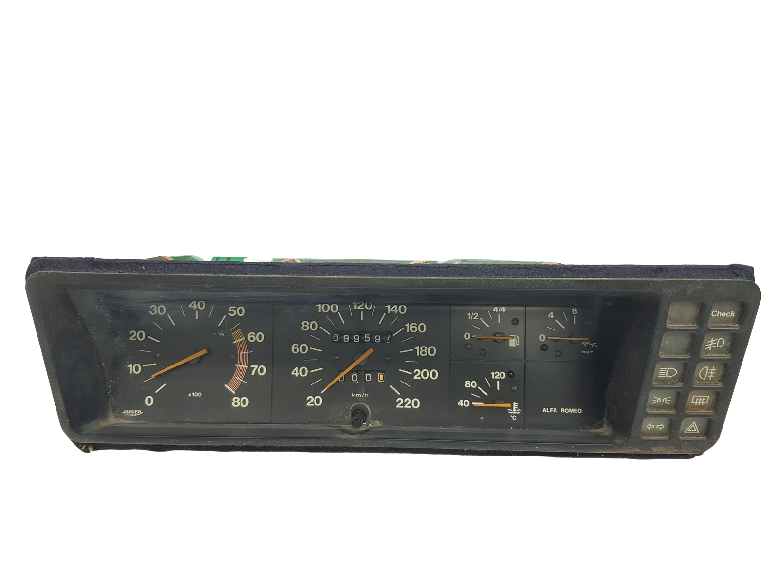 Speedometer/Instrument Cluster Alfa Romeo 90 Jaeger