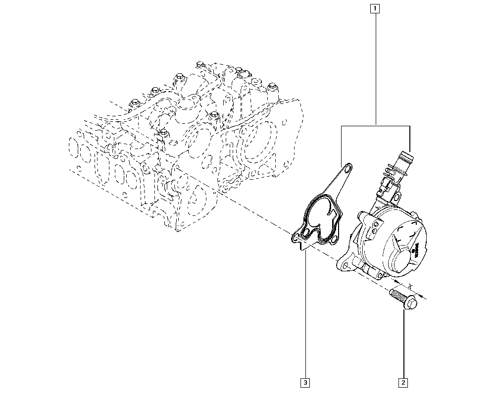 Gasket, Seal New Original Renault Nissan 2.0 DCI 7701062206